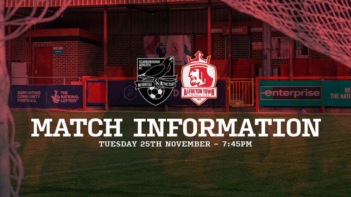 Match Information: Scarborough Athletic (A) – Alfreton Town