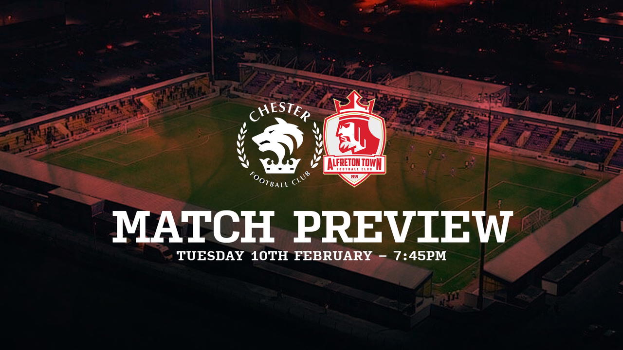 Match Preview: Chester v Alfreton Town – Alfreton Town