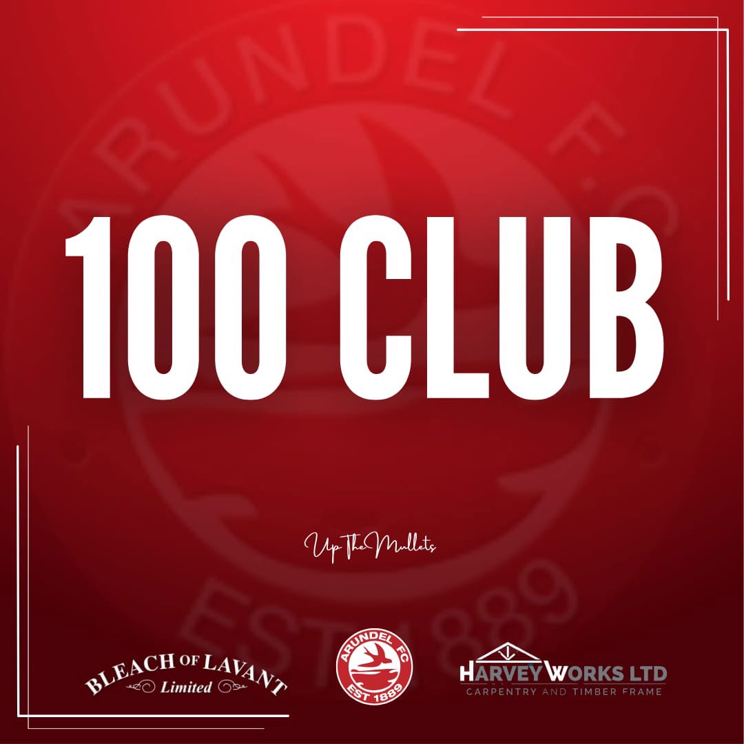 100 Club Winners (August 2025) – Arundel FC