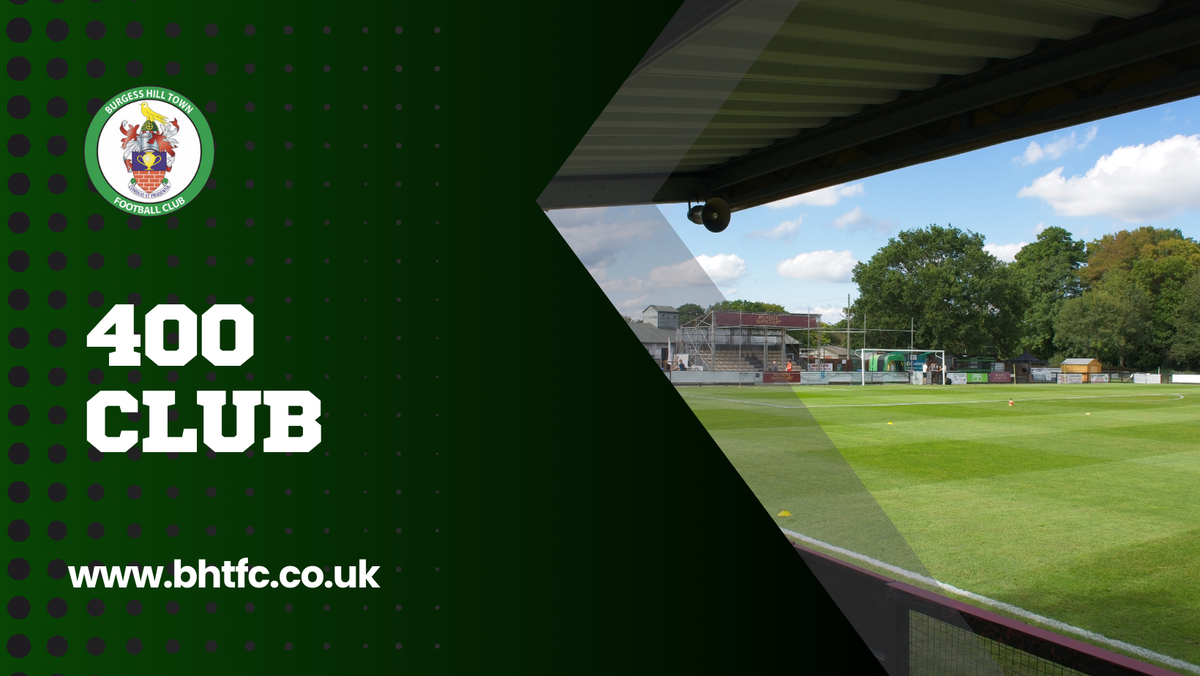 400 Club Draw – April Winners – Burgess Hill Town FC
