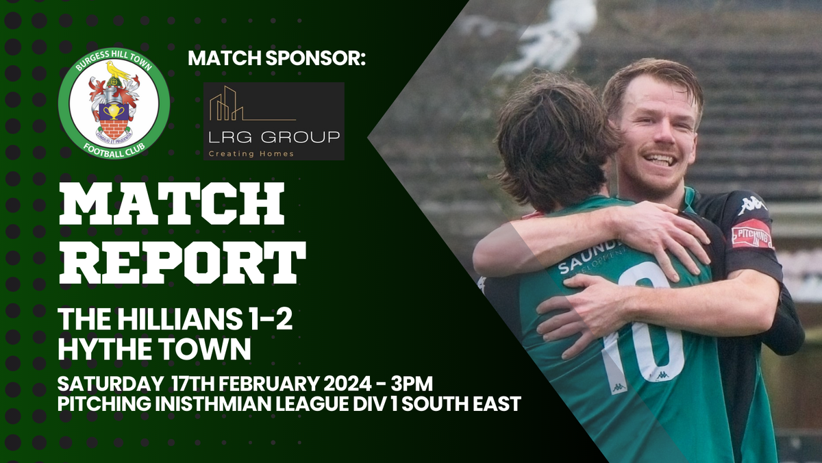 Report: Hythe Town (H) – Burgess Hill Town FC