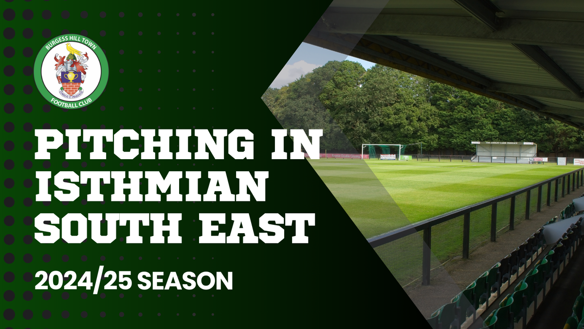 Pitching In Isthmian South East 2024/25 – Burgess Hill Town FC