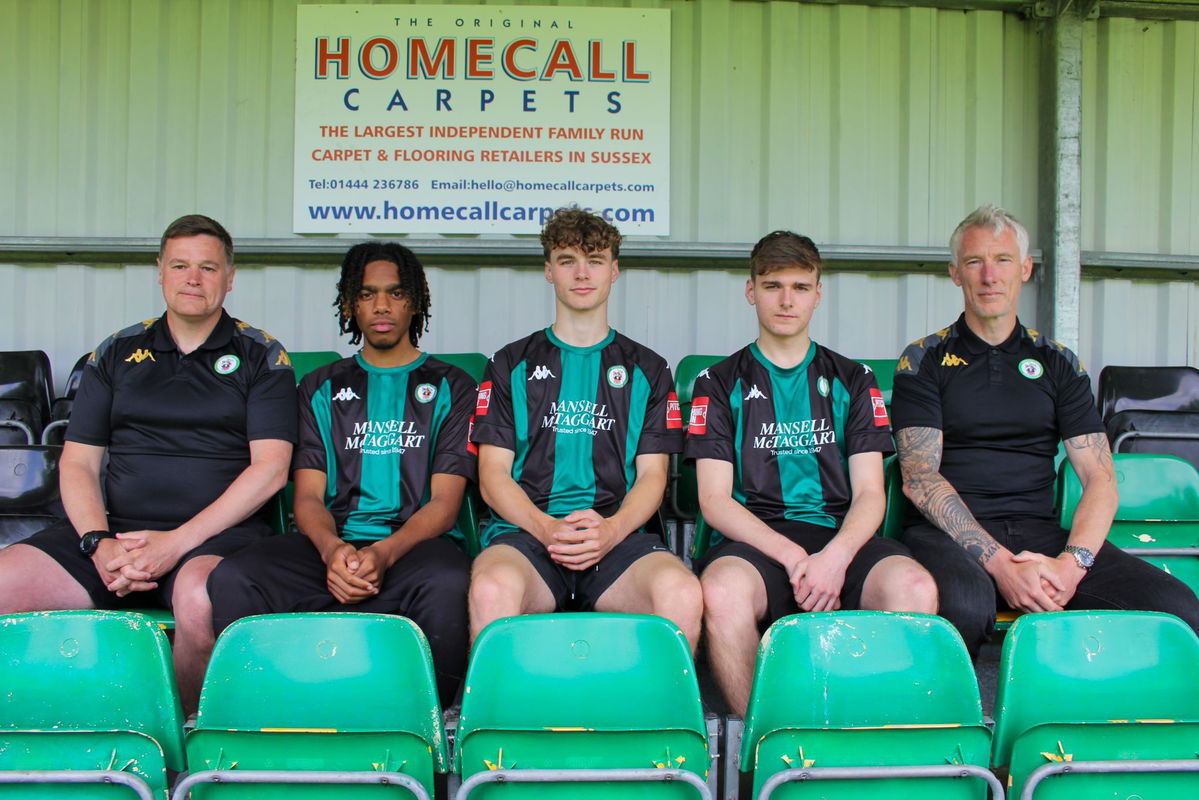 Trio of talented youngsters commit for 2024/25 – Burgess Hill Town FC