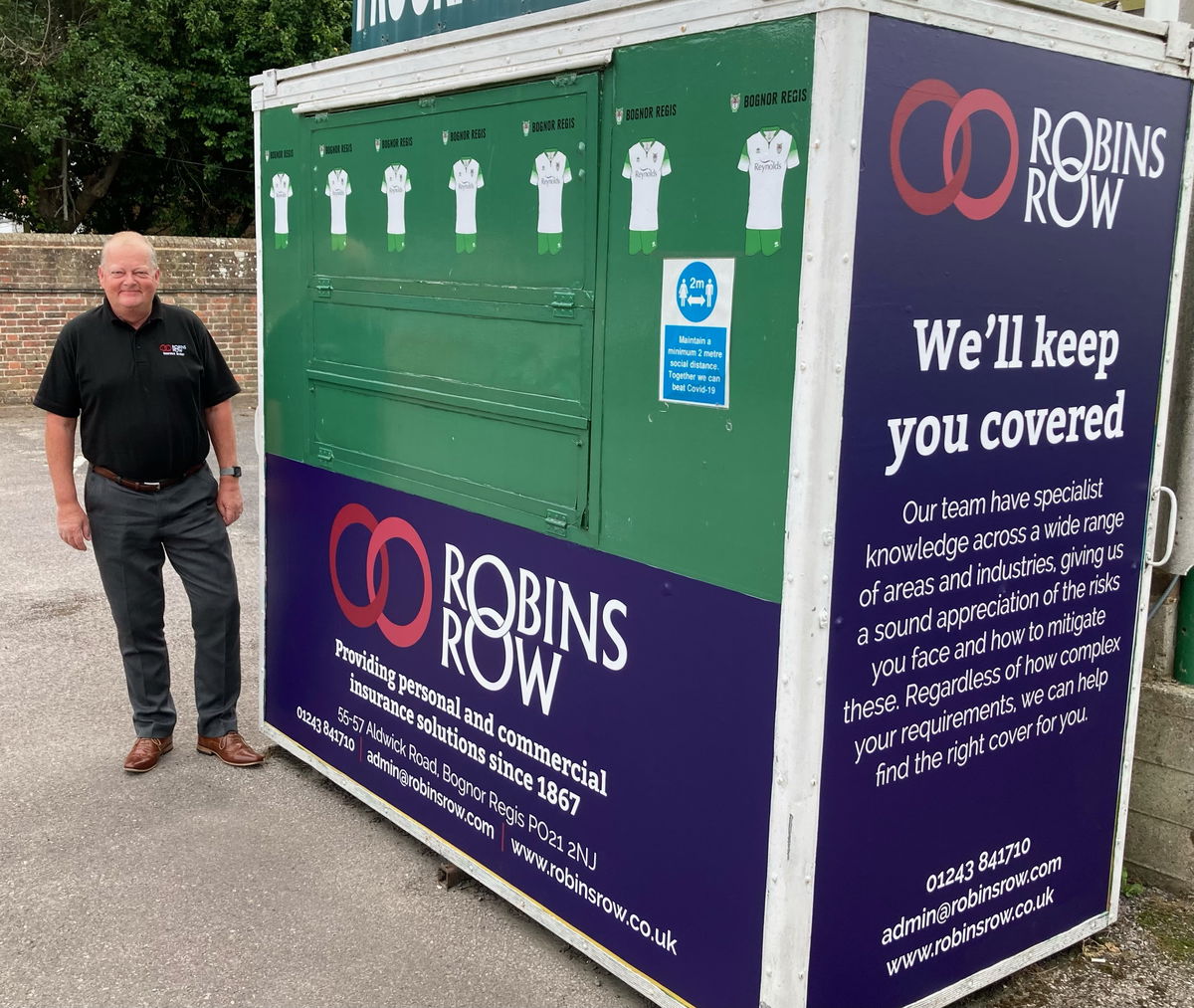 Thanks to Robin Row! – Bognor Regis Town