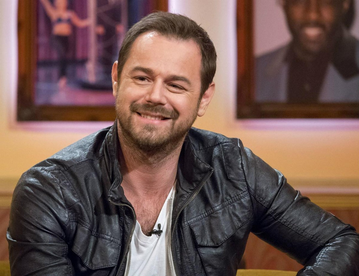 TV star Danny Dyer at the MKM Arena for celebrity football match ...