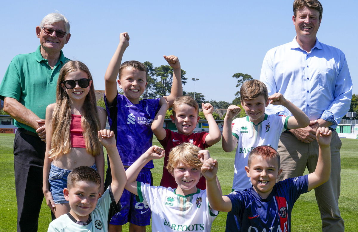 Kids get football fix for free at Rocks thanks to Barfoots – Bognor ...