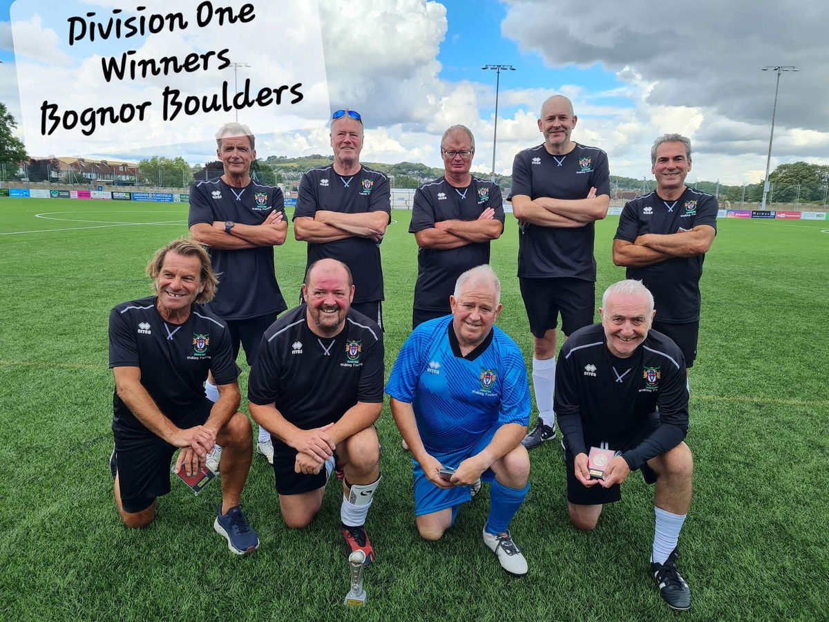 Boulders on a roll! Walking ballers win league and gain promotion ...