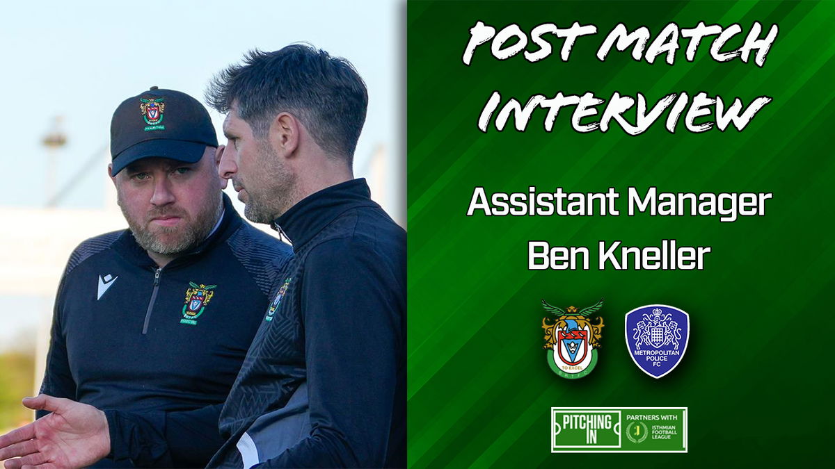 Bognor Regis Town 3-0 Met Police | Ben Kneller Post-match Interview ...