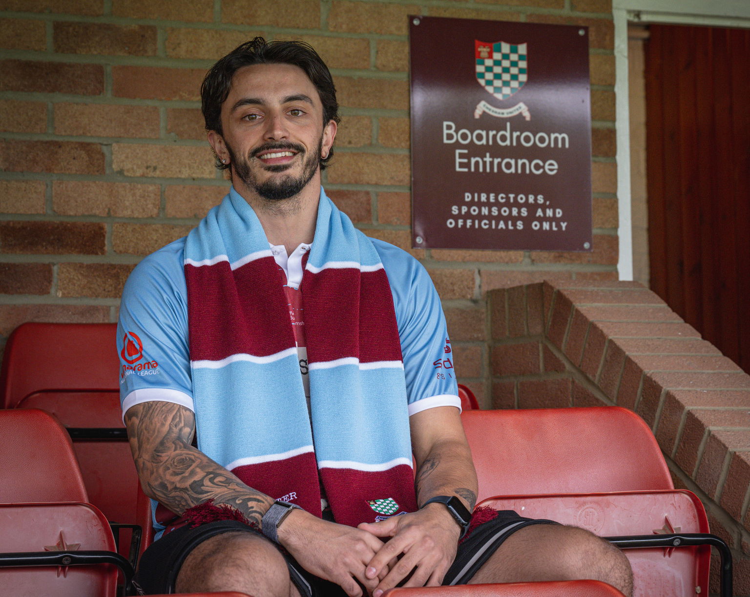 Our number 9 is back – Chesham United