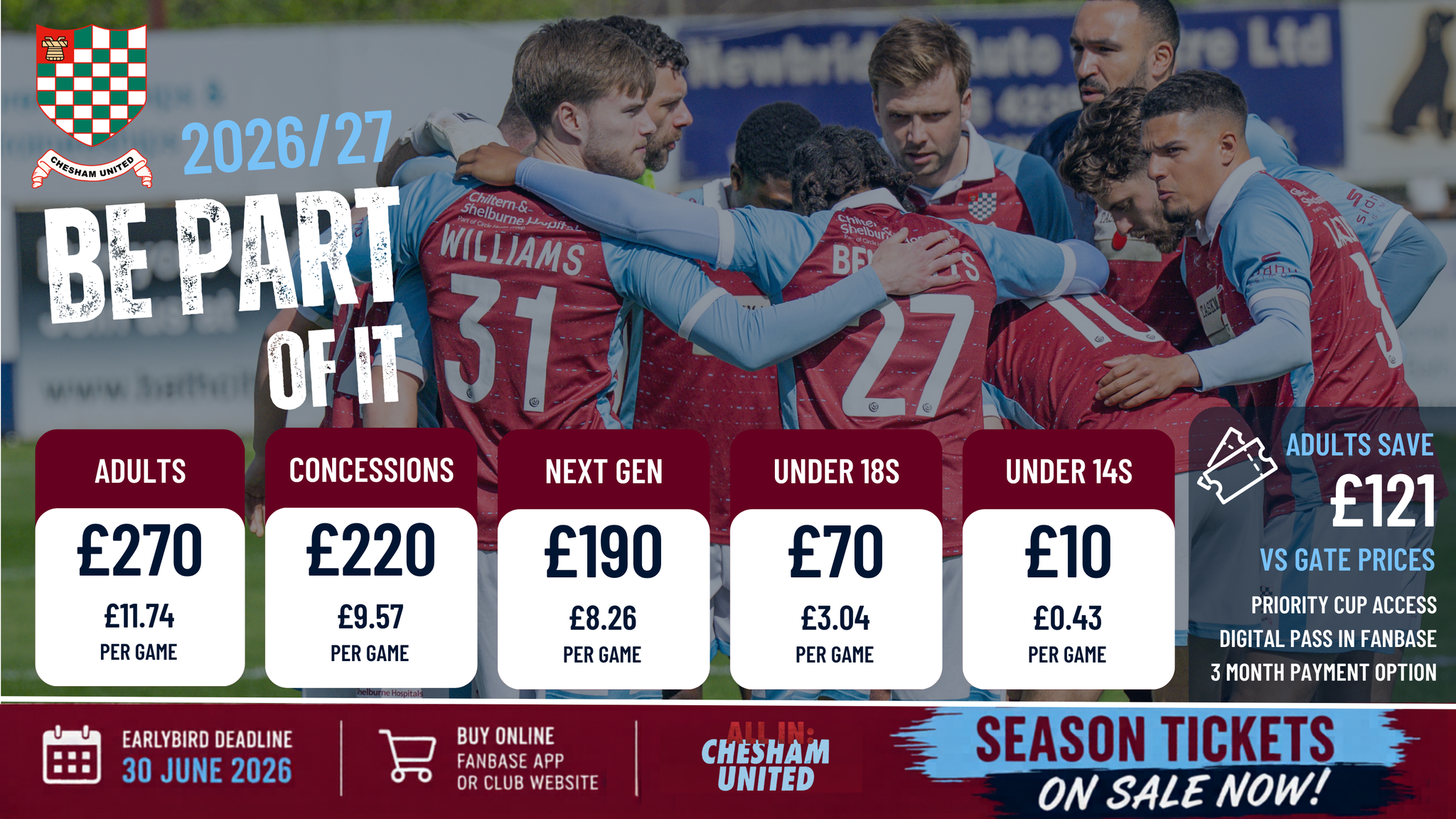 News – Chesham United