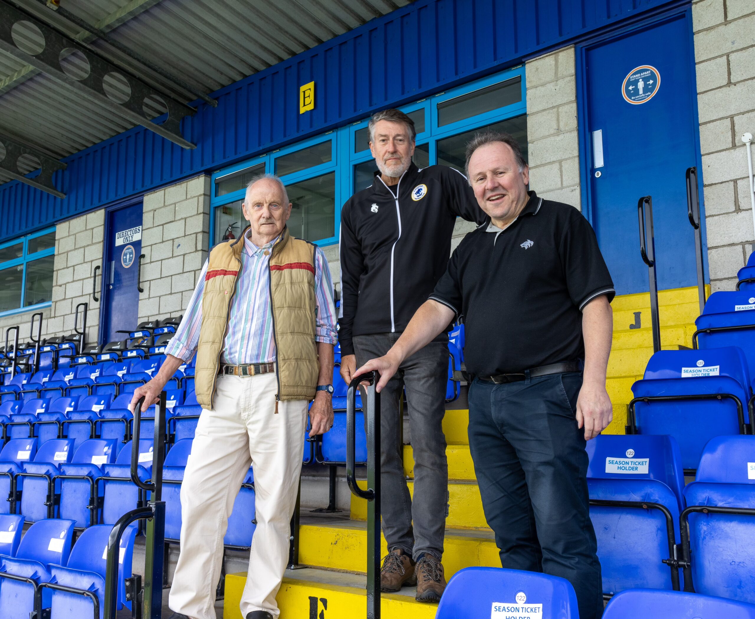 Handrails installed at The Deva Stadium! – Chester FC