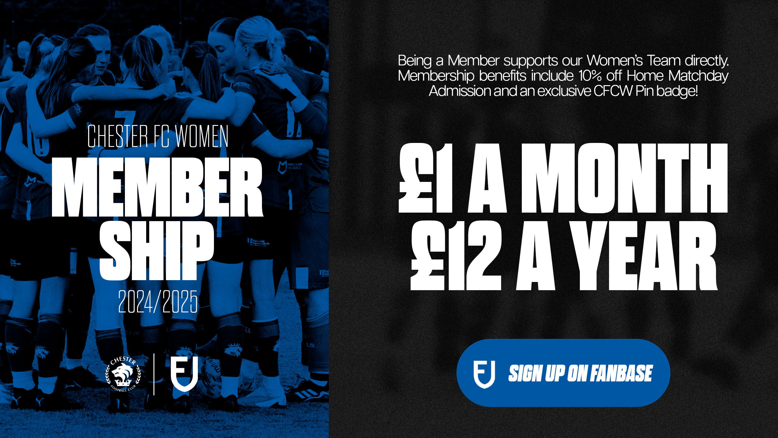 CFCW Season Tickets for 2024/25 are now on sale! – Chester FC