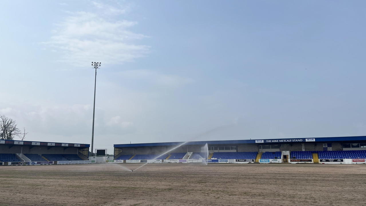 Irrigation system upgraded at the Deva Stadium! – Chester FC