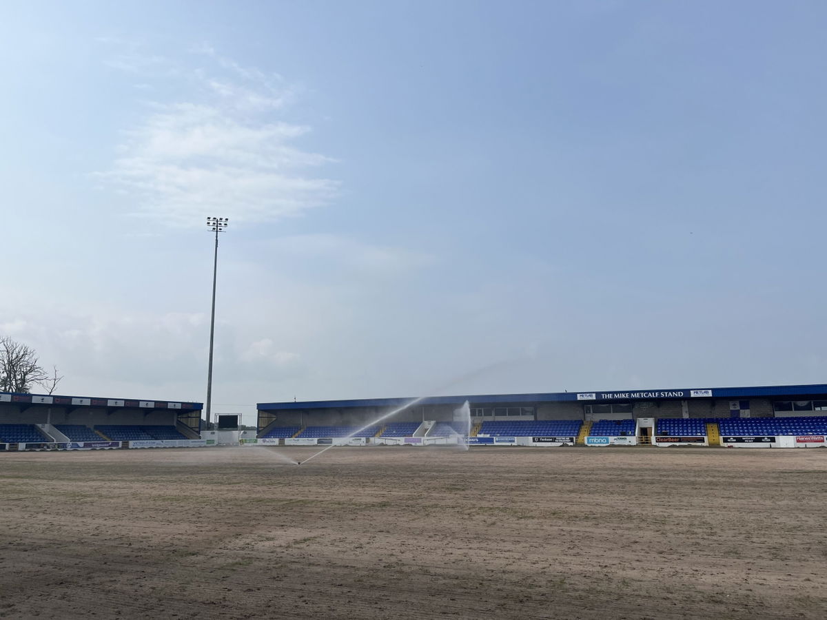 Irrigation system upgraded at the Deva Stadium! – Chester FC