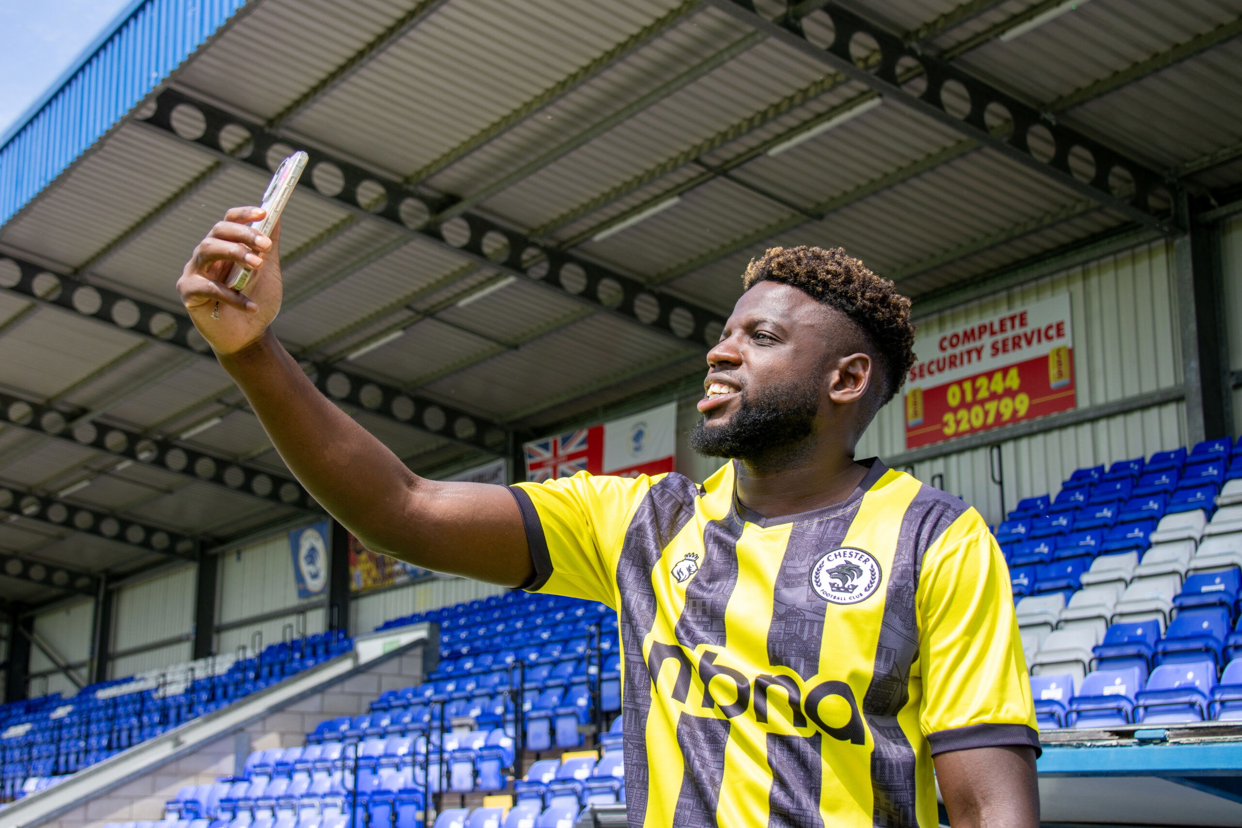 Chester FC sign Offrande Zanzala! – Chester FC
