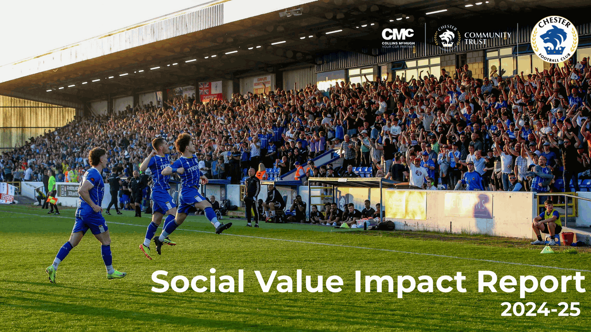 Chester FC & Community Trust launch first-ever Social Impact Value ...