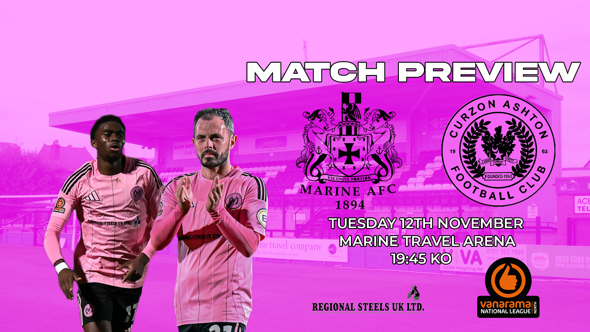 Match Preview | Marine (A) – Curzon Ashton FC
