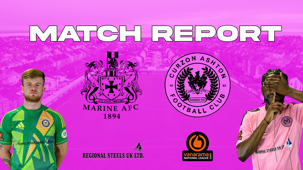 Match Report | Marine (A) – Curzon Ashton FC