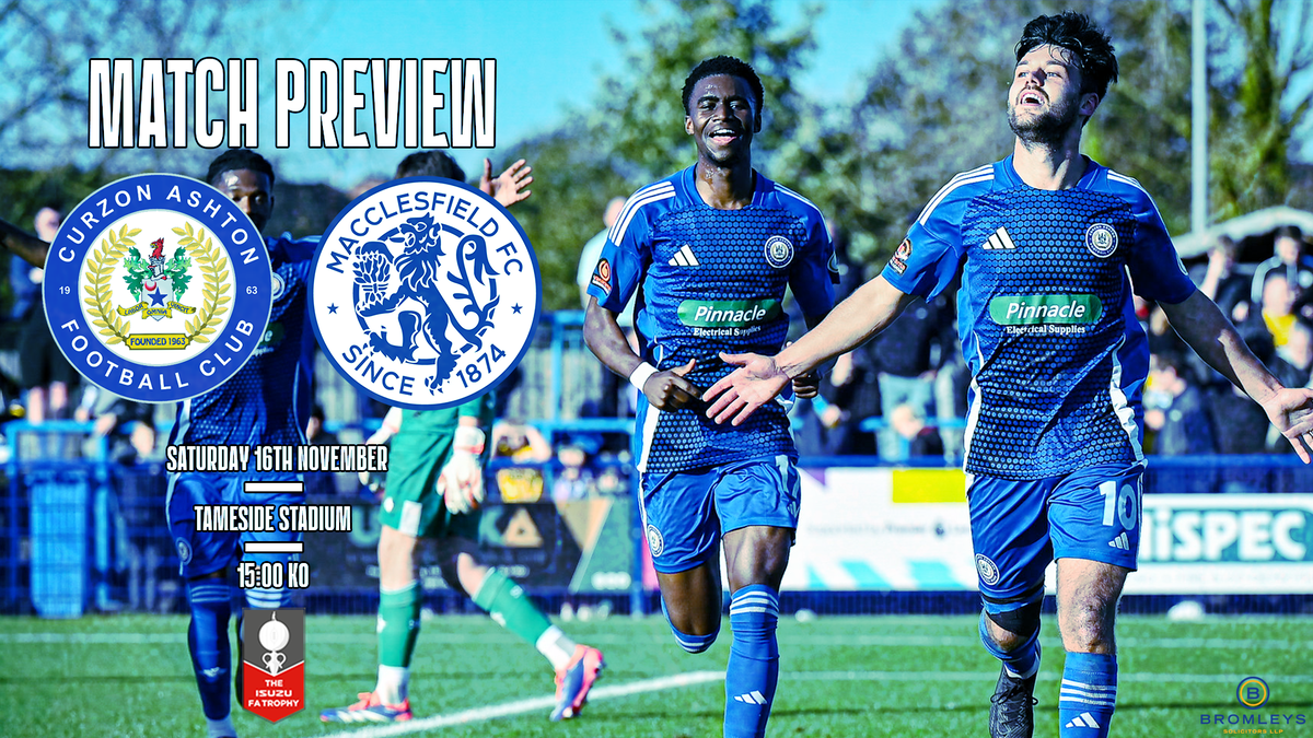 Match Preview | FA Trophy | Macclesfield (H) – Curzon Ashton FC