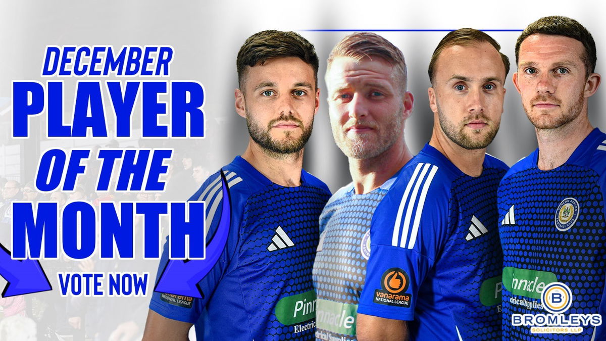 Player of the Month | December – Curzon Ashton FC