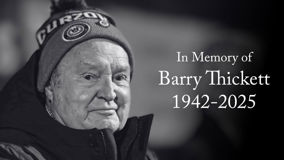 Barry Thickett (1942-2025) – Curzon Ashton FC