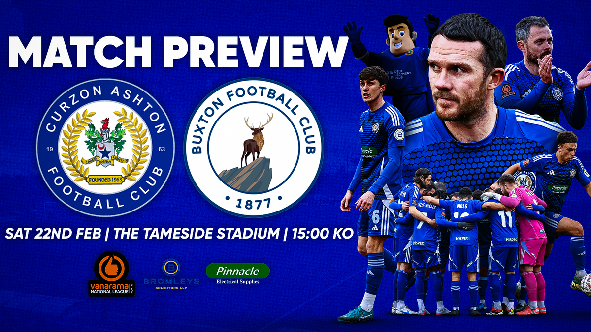 Match Preview | Buxton (H) – Curzon Ashton FC
