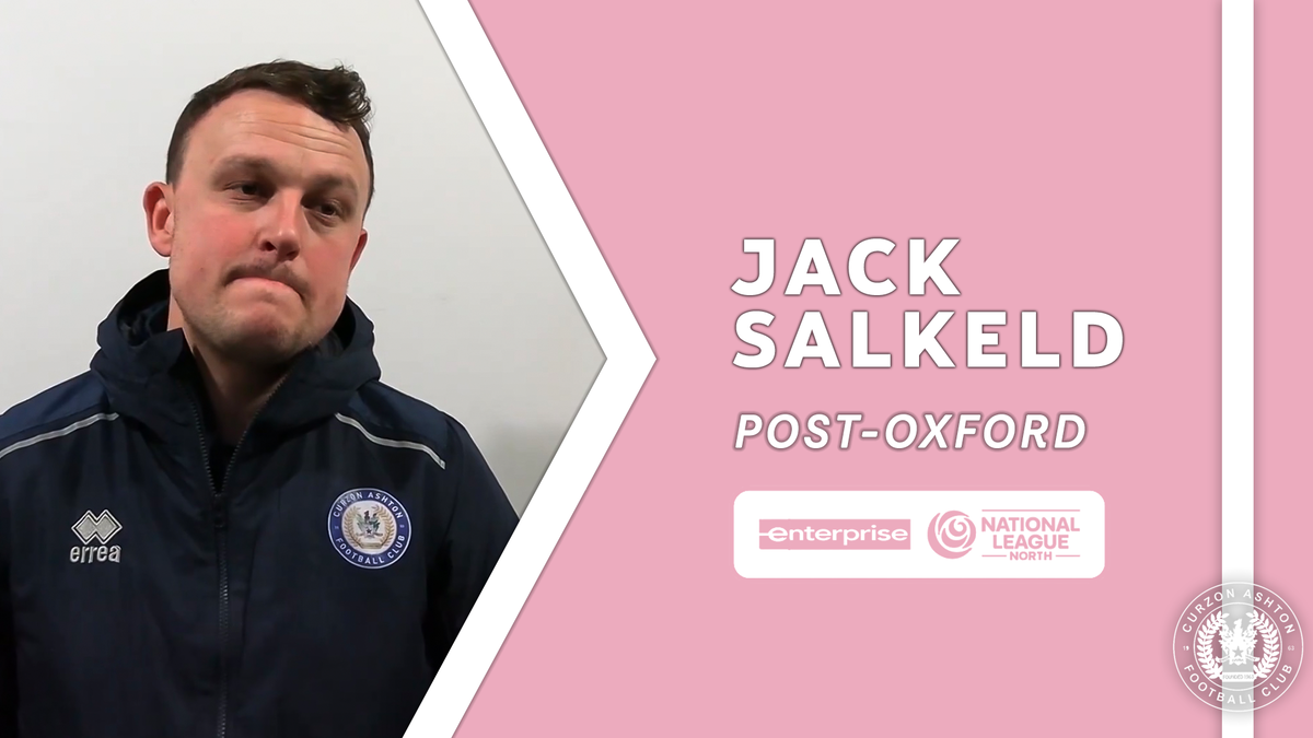 Reaction | Interview | Jack Salkeld | Oxford City – Curzon Ashton FC