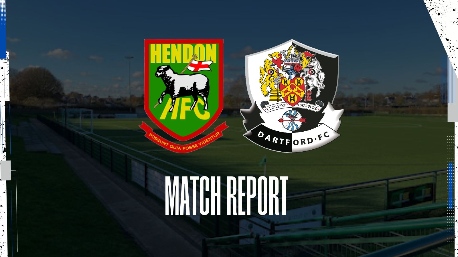Report: Hendon 2 Dartford 3 – Dartford FC
