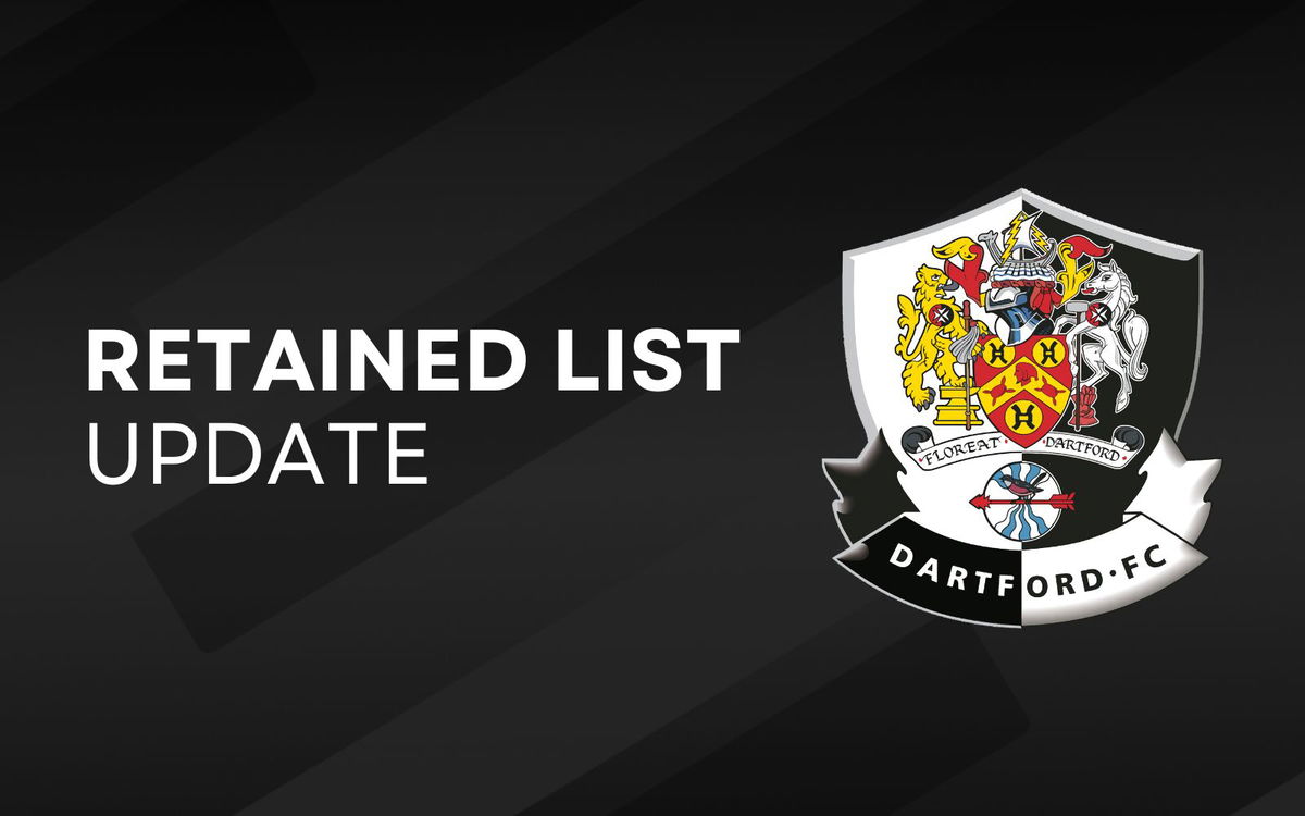 Updated Retained List 25/26! – Dartford FC
