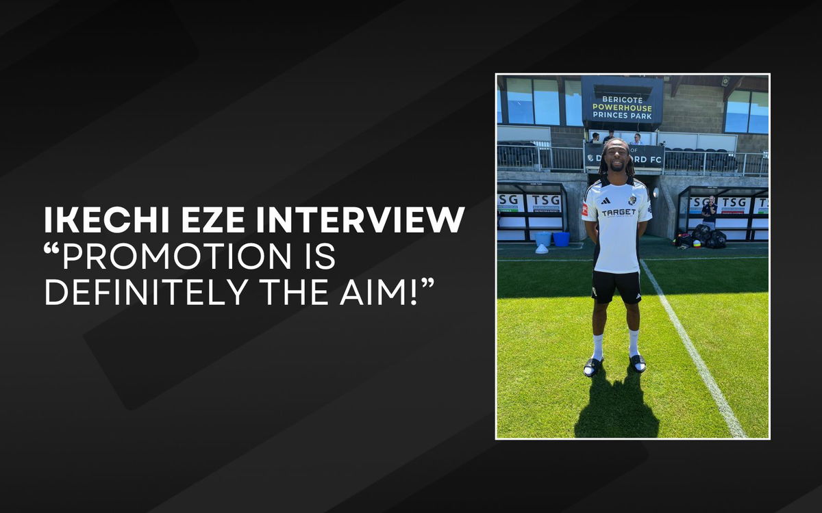 Ikechi Eze interview – “Promotion is definitely the aim” – Dartford FC