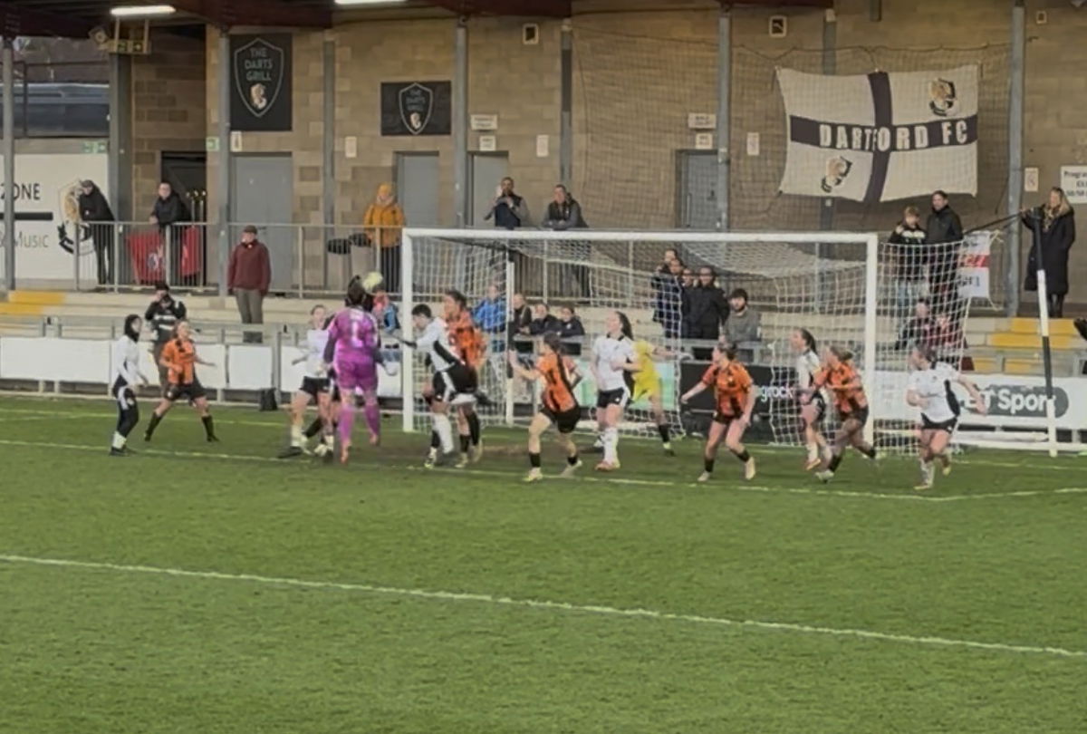 So Close! Darts Women Take Historic FA Cup Match To The Wire – Dartford FC