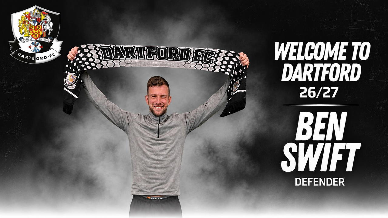 Welcome to DFC Ben Swift! – Dartford FC