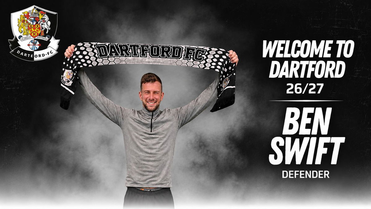 Welcome to DFC Ben Swift! – Dartford FC