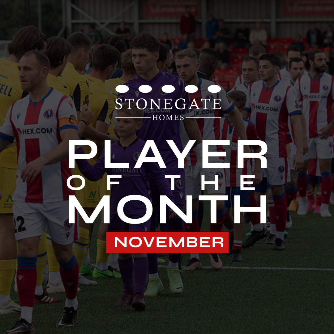 Player of the month | November – Dorking Wanderers