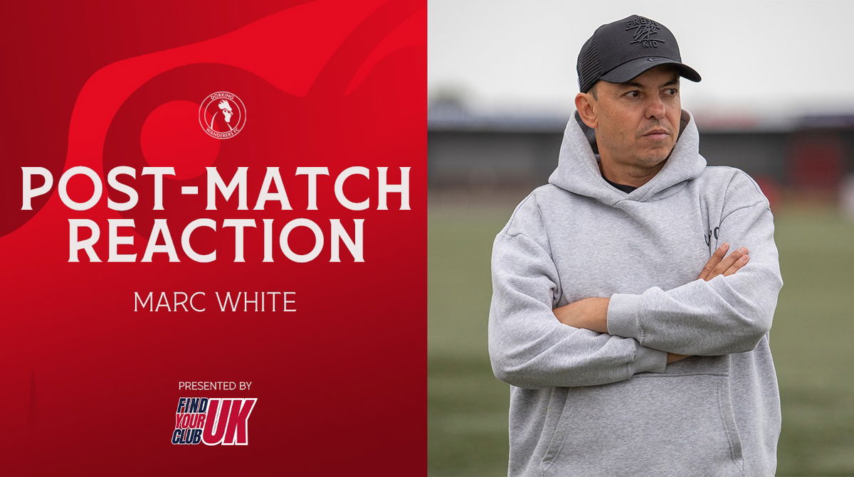Marc White reacts to our 3-2 defeat to Slough – Dorking Wanderers