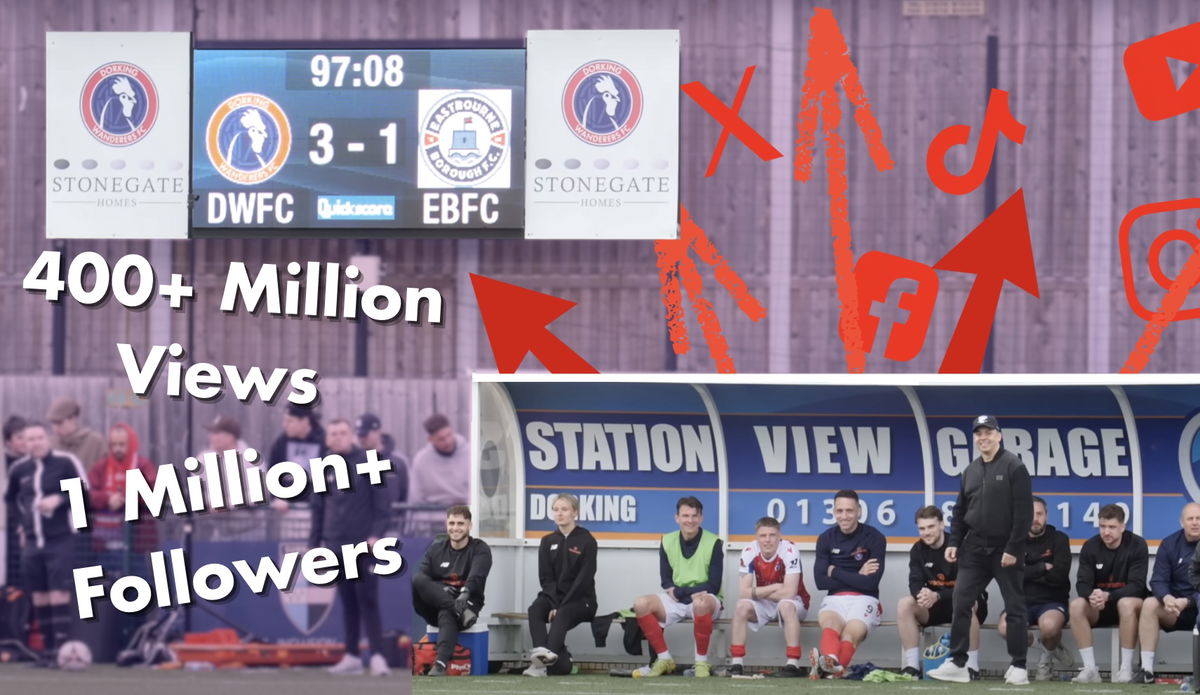 Dorking Wanderers’ Viral Dugouts – Now Available for Sponsorship ...