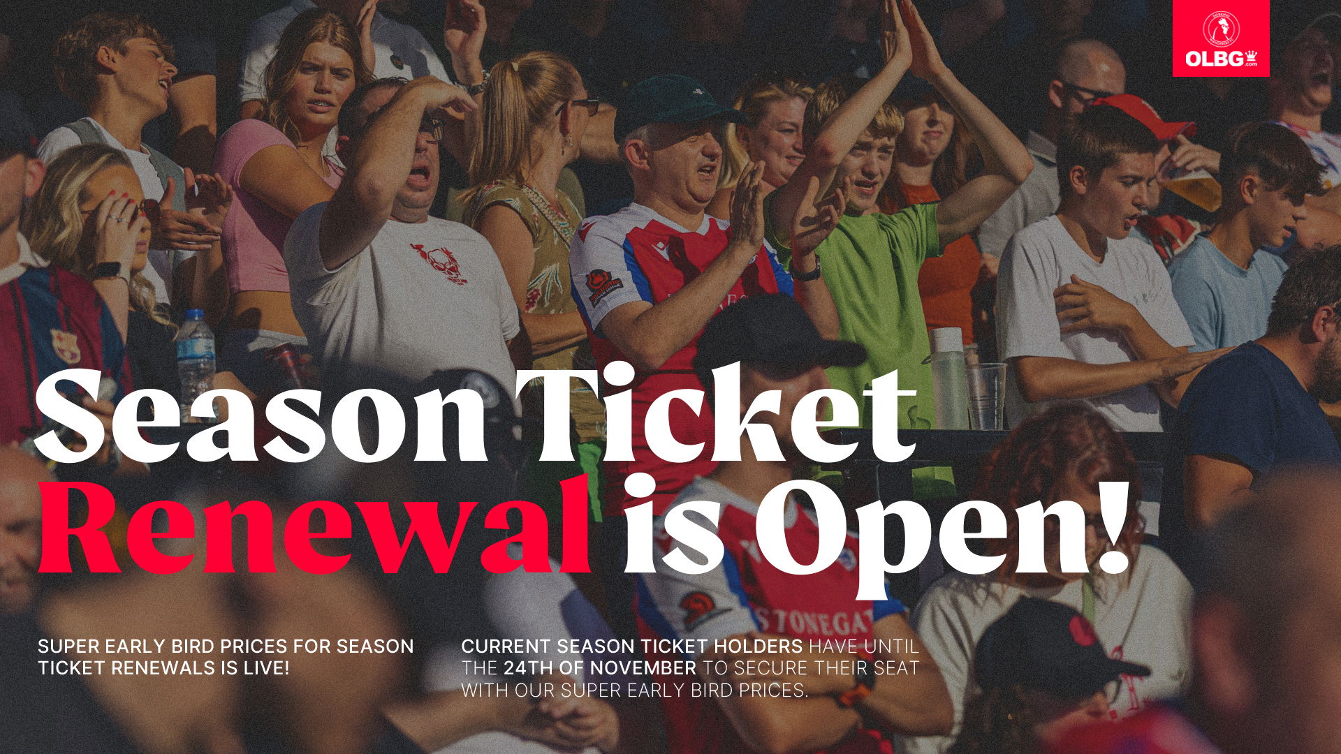 Season Ticket Renewal Window Now Open – Dorking Wanderers
