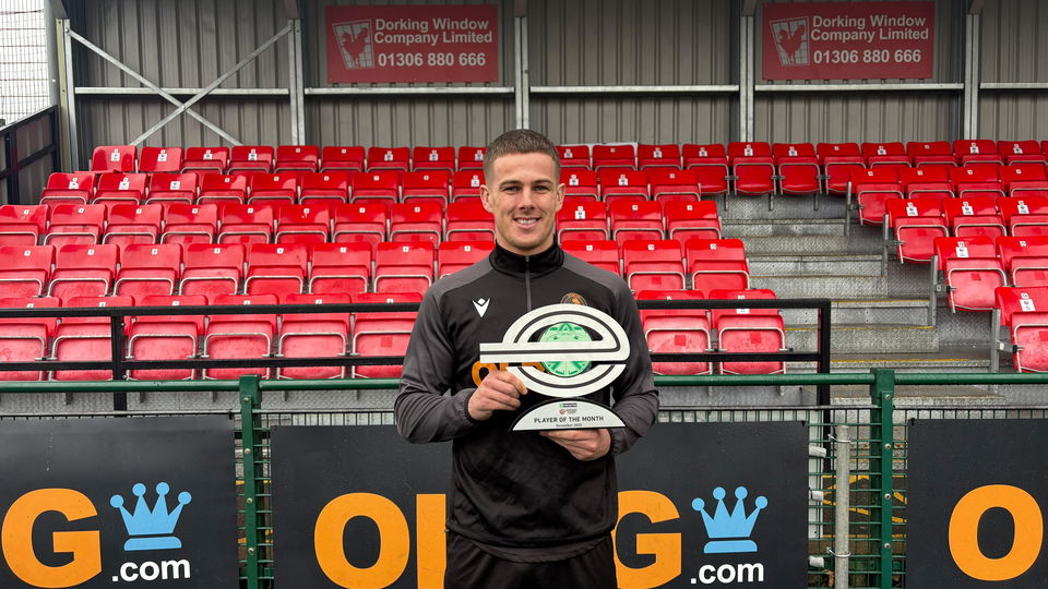 National League South Player of the Month | Charlie Carter – Dorking ...