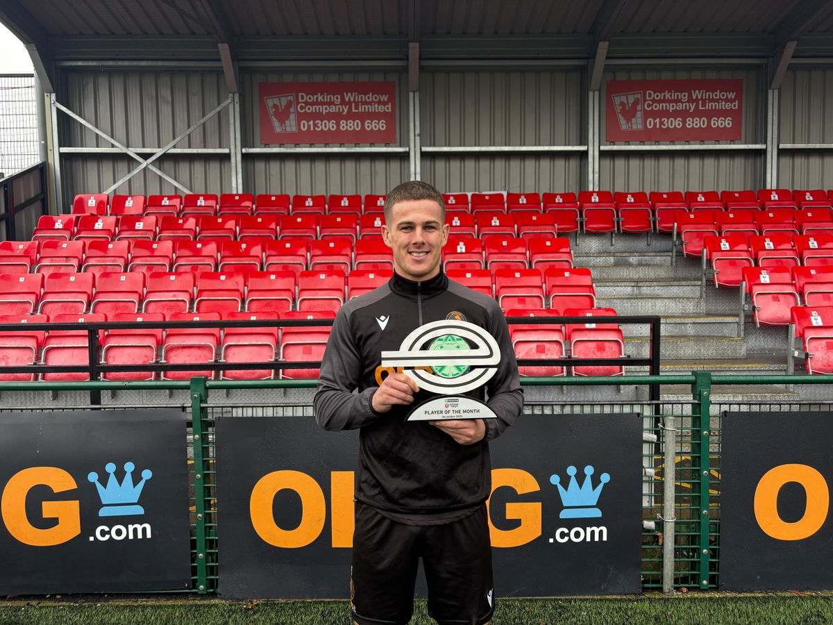 National League South Player of the Month | Charlie Carter – Dorking ...