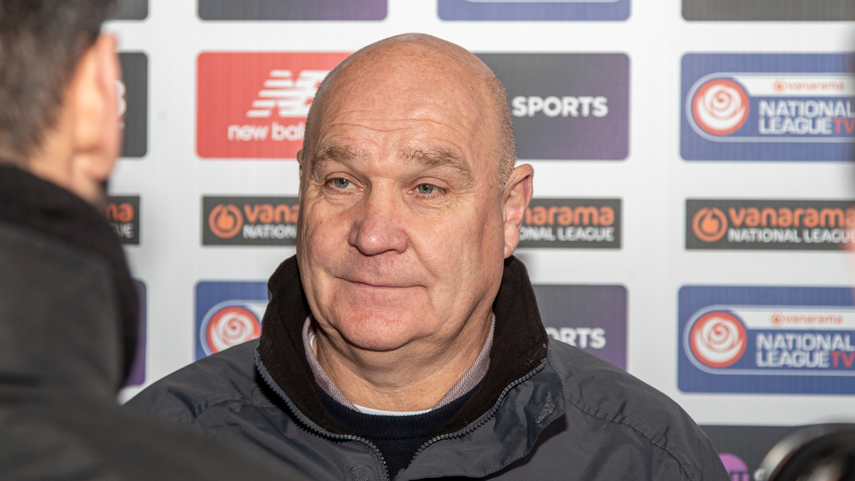 Interview: Richard Hill Post-Boreham Wood Win – Eastleigh FC