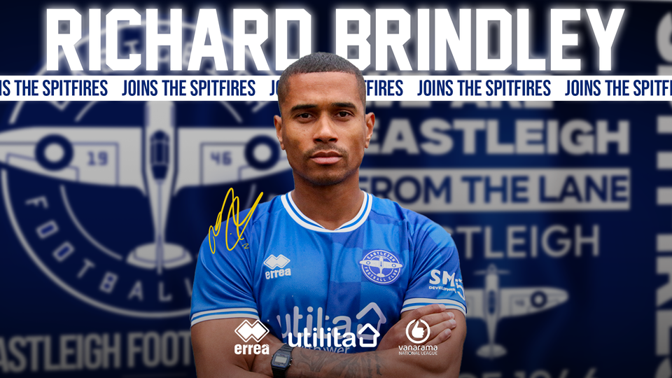 Official: Richard Brindley joins the Spitfires – Eastleigh FC