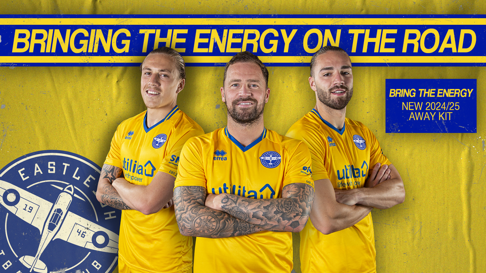 Introducing Our 2024/25 Away Kit – Eastleigh FC