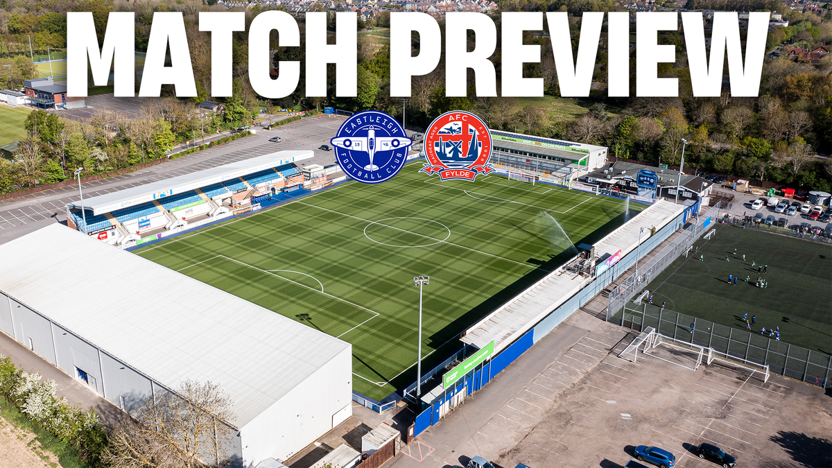 Preview: Eastleigh v AFC Fylde – Eastleigh FC