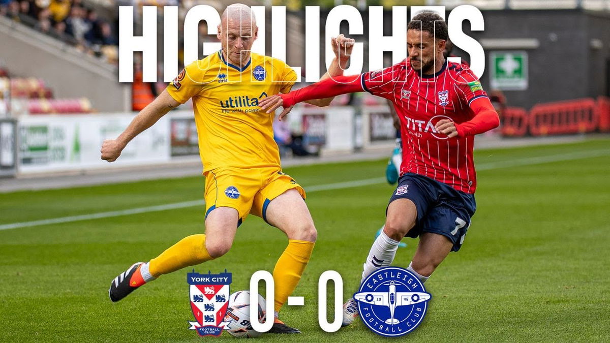 Highlights: York City 0-0 Eastleigh – Eastleigh FC