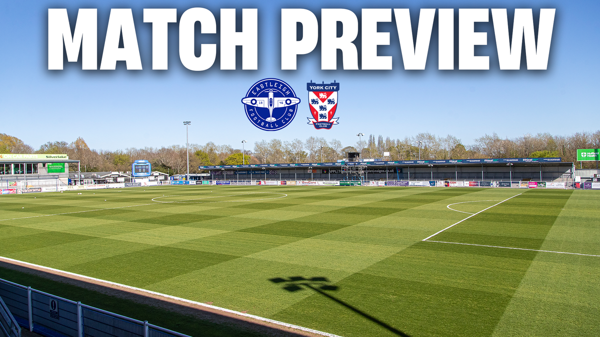 Preview: Eastleigh v York City – Eastleigh FC