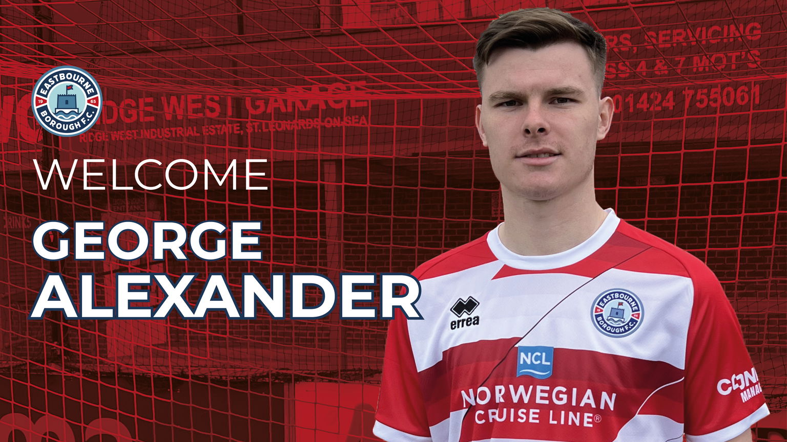 Borough sign Alexander – Eastbourne Borough FC