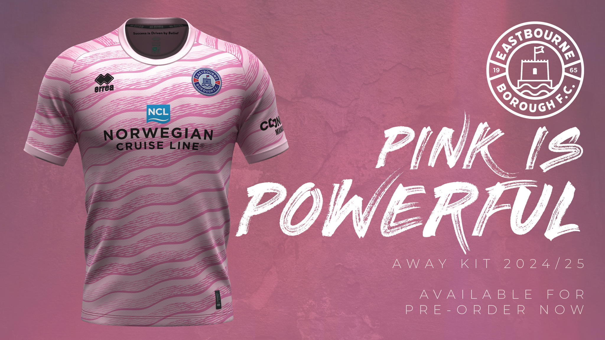 New Away Shirt Reveal – Pre-Order yours now! – Eastbourne Borough FC