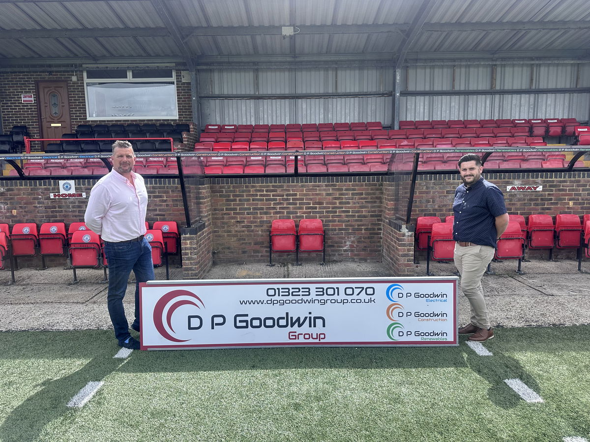 A New Partnership with DP Goodwin Group – Eastbourne Borough FC