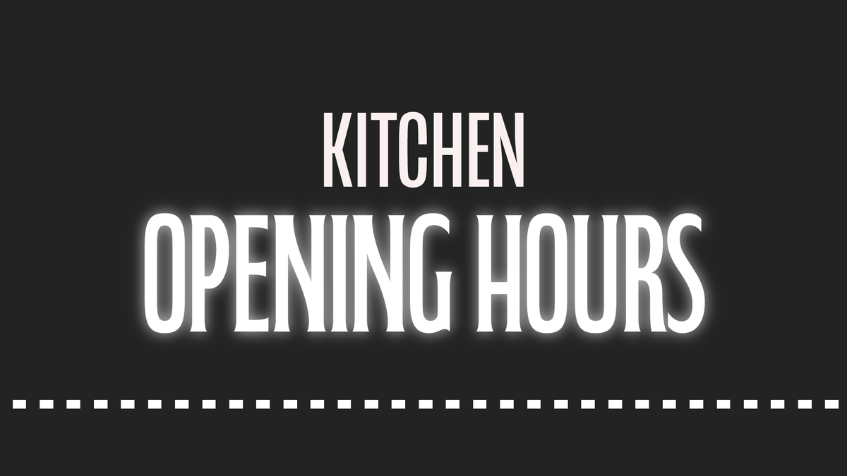 Kitchen Opening Hours – Eastbourne Borough FC