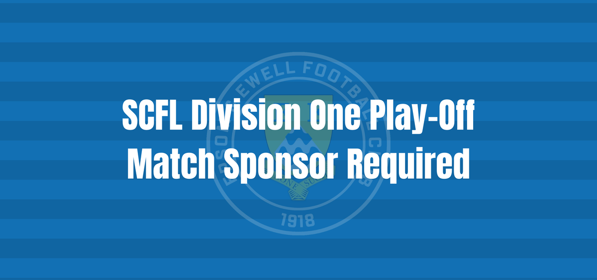 Play-Off Semi-Final Match Sponsor Needed – Epsom & Ewell FC